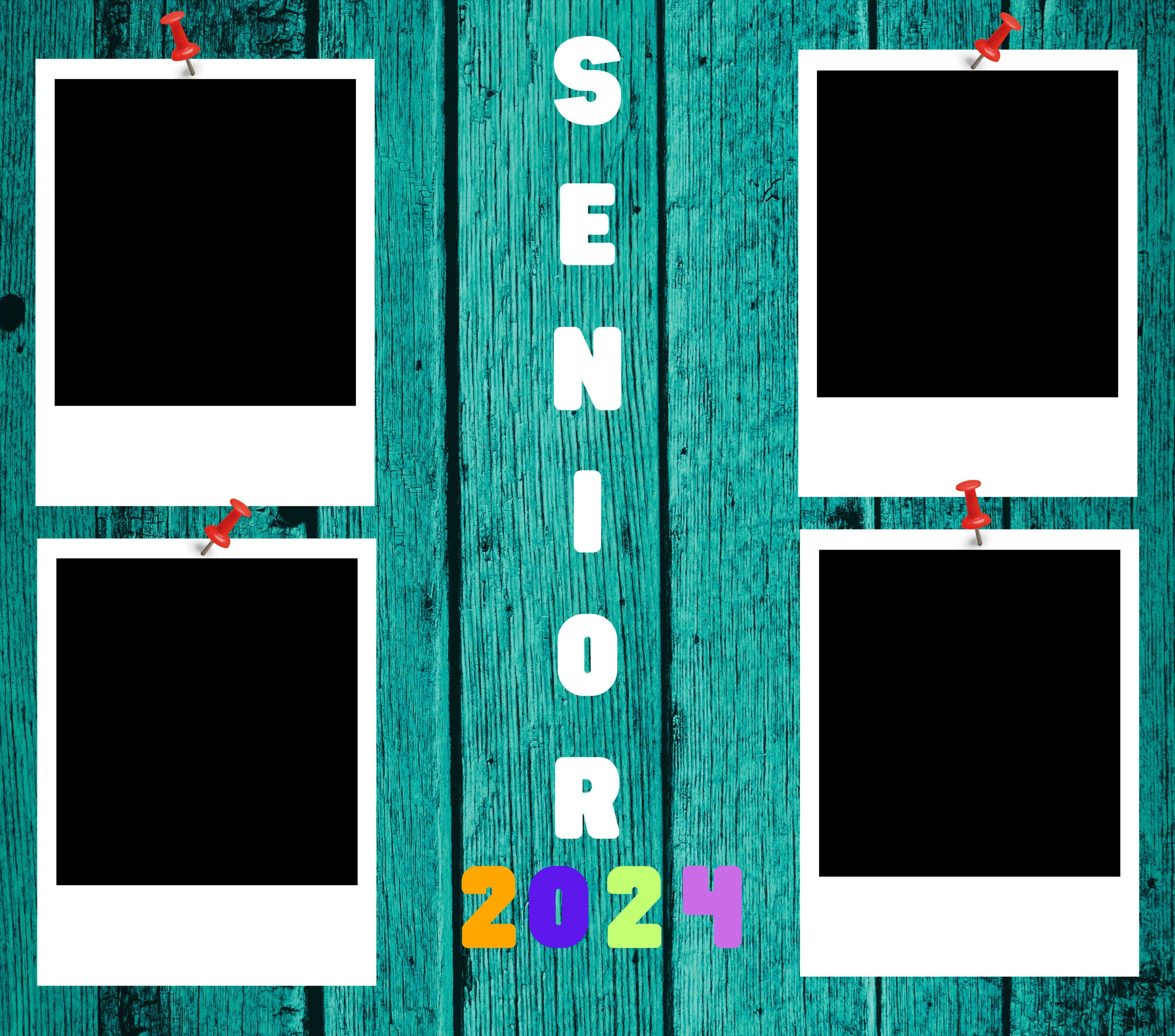 2024 2023 Canva Senior College, Photo Collage Tumbler Wrap, Add Your ...