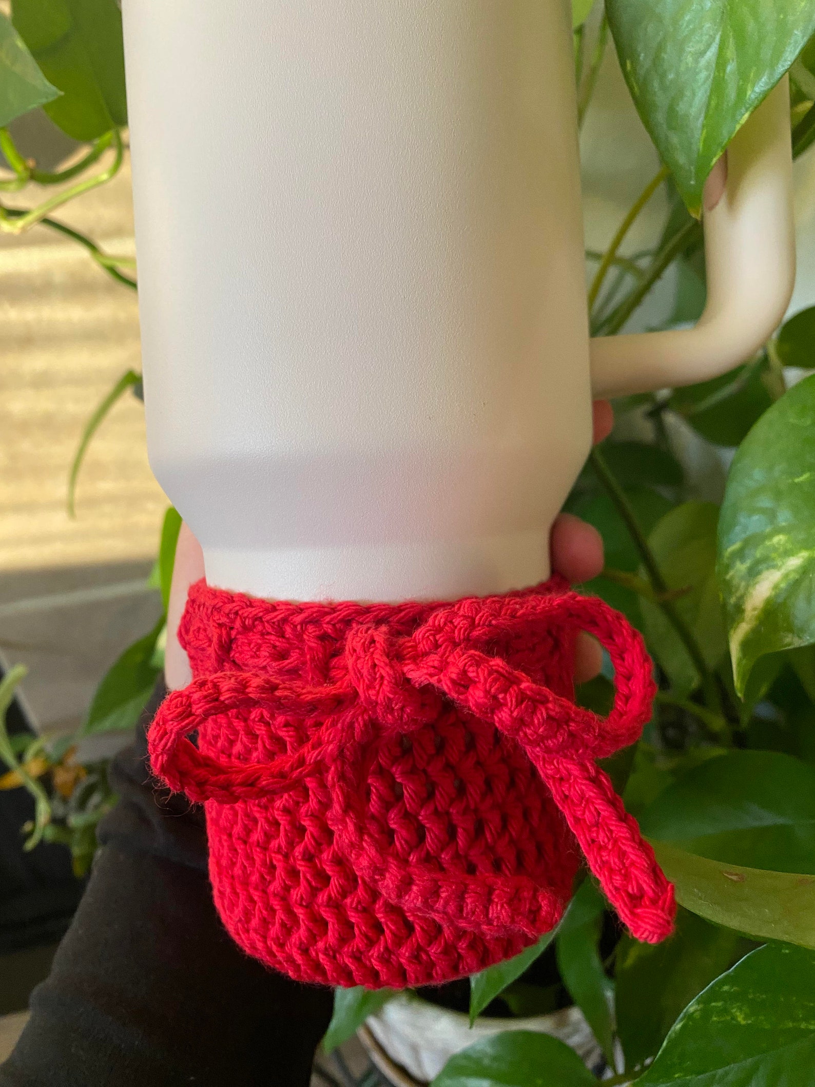 Crochet Stanley Cup Coquette Accessory Heel Protector. - Etsy