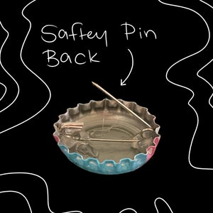Recycled Bottle Cap Pins - Etsy