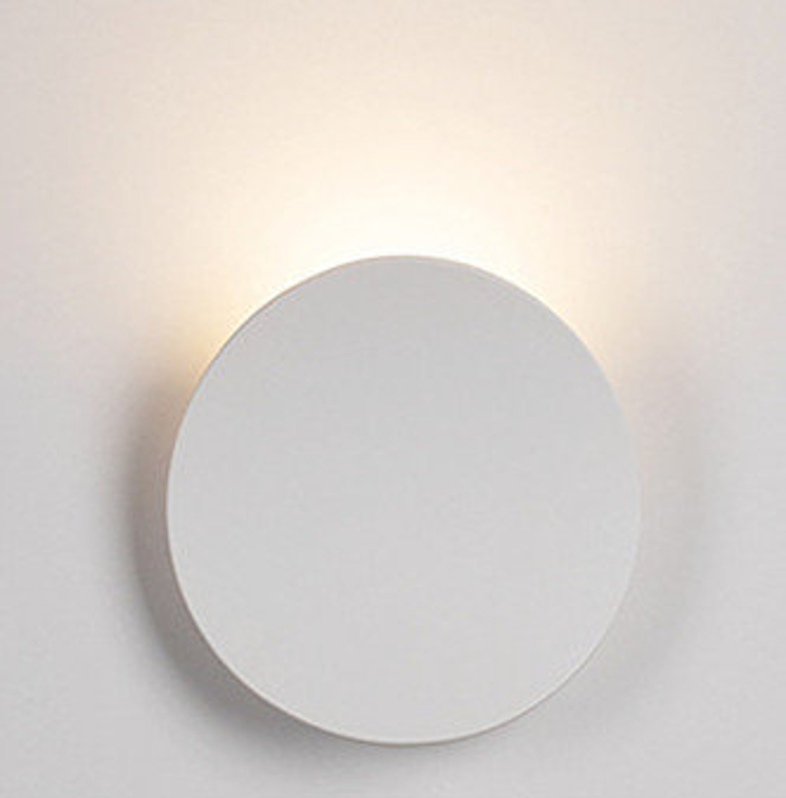 LED Circle Mid Century Modern Wall Light/wall Lamp-metal/black/white ...