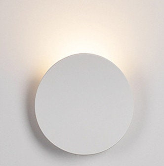 LED Circle Mid Century Modern Wall Light/wall Lamp-metal/black/white ...