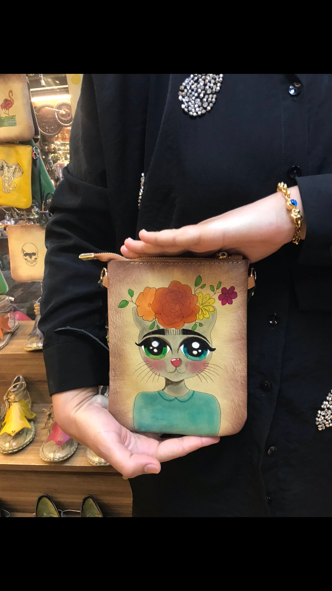 Cat Bring Bag Leather Cat Bag Genuine Leather Bag Womens - Etsy