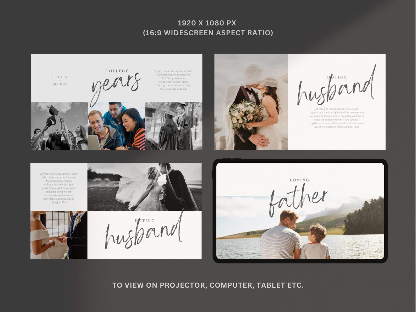Memorial Slideshow Template: Celebration of Life, 40 Slides (canva) - Etsy