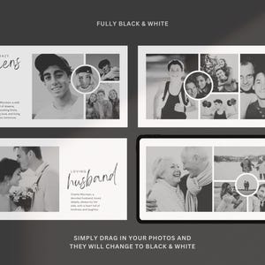 Funeral Slideshow Template | Memorial Service Slideshow Canva ...