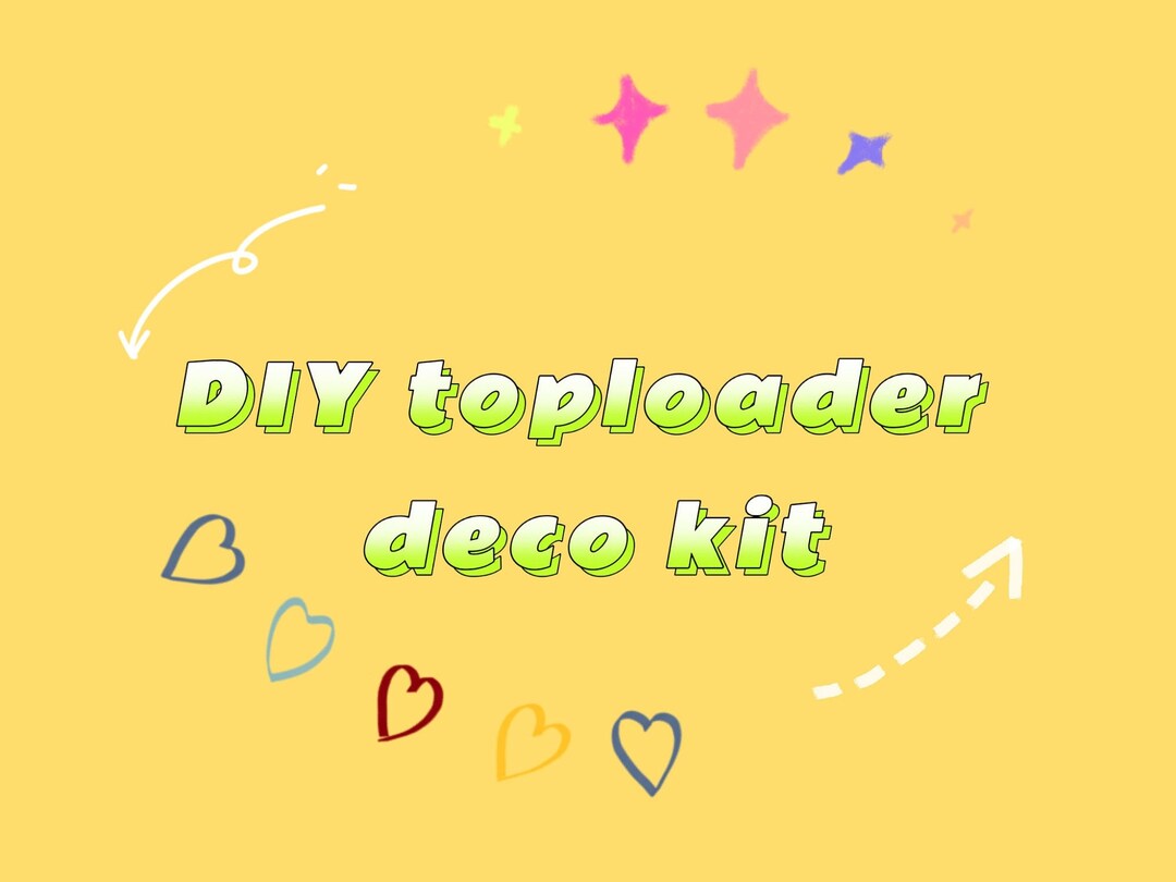 Toploader Deco Sticker Set, Polco Sticker Set - Etsy