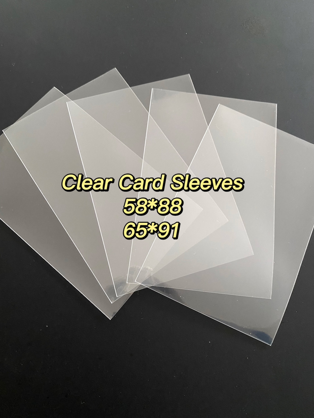 Ultraclear Card Sleeves, Kpop Photocard Sleeve, Game Card Sleeve ...