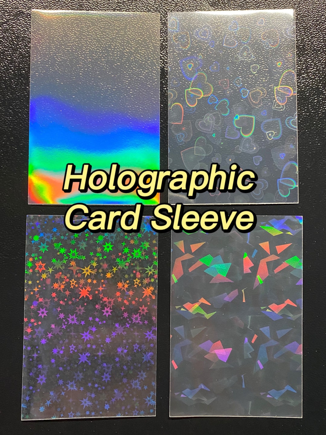 Holographic Card Sleeves, Kpop Photocard Sleeve, Game Card Sleeve, Pc ...