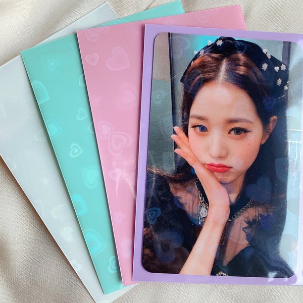 Kpop Photocard Sleeves - Etsy