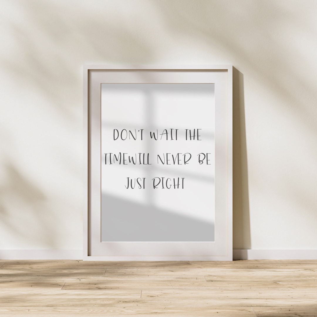 Digital Printable Quotes Motivational Print Wall Decor - Etsy