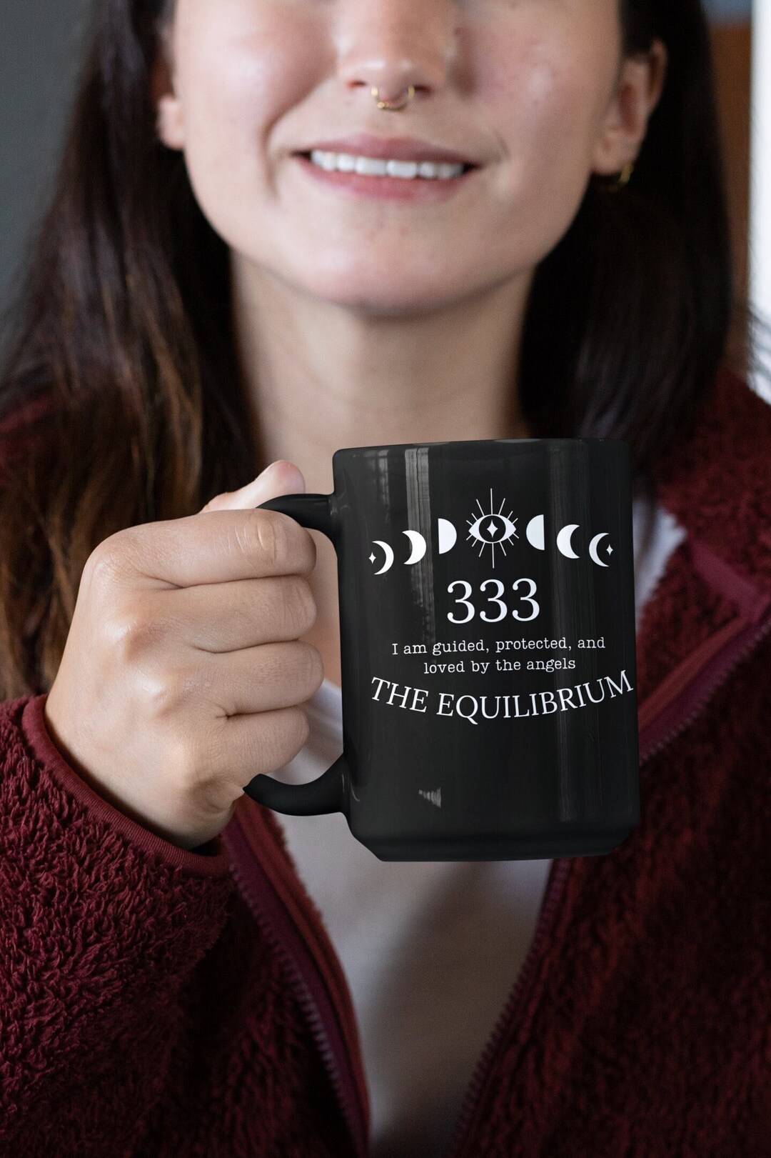 Angel Number 333 Mug Numerology Coffee Cup Spiritual Awakening ...