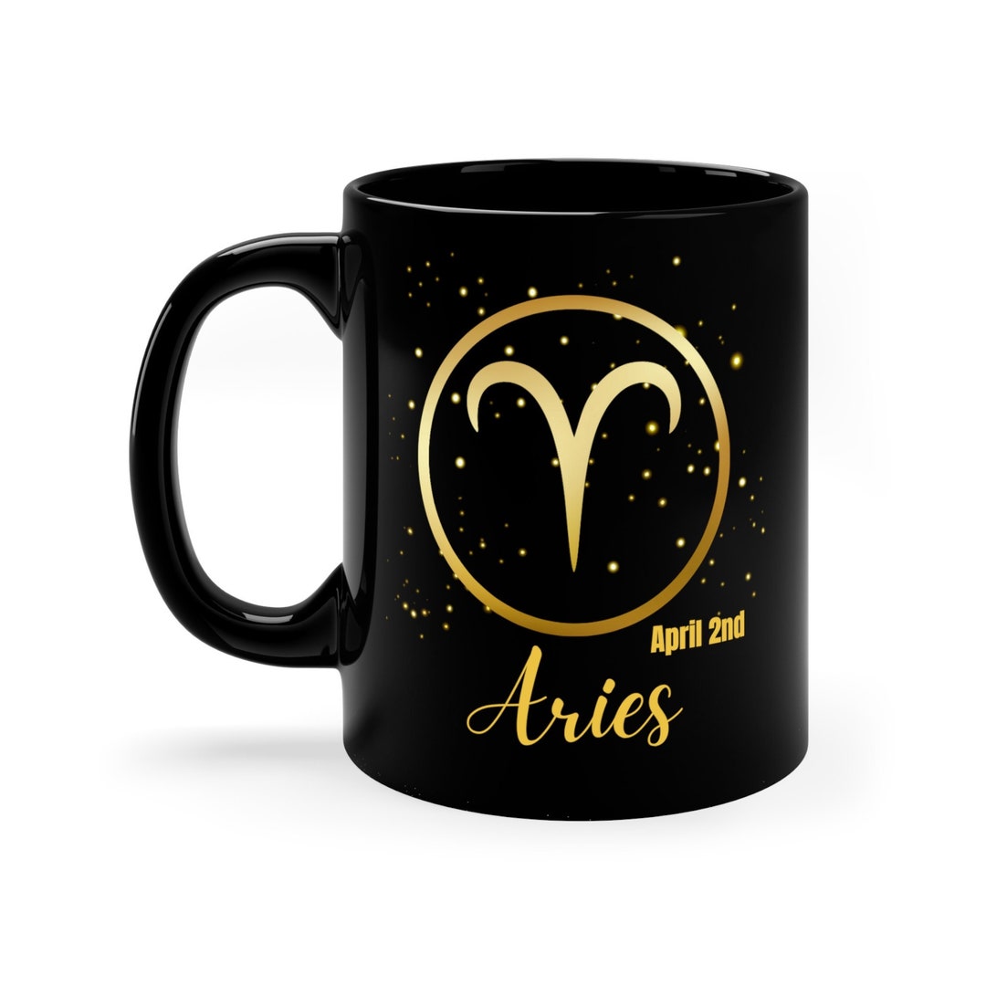 Personalized Aries Zodiac Mug Astrology Gift Aries Birthday Christmas ...