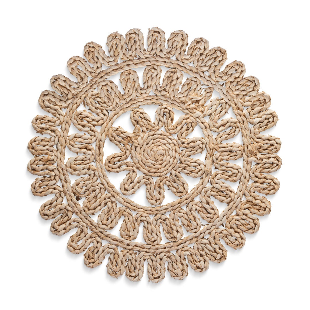 Rattan Placemat, Rattan Charger Plates, Handmade Placemat, Table Decor ...