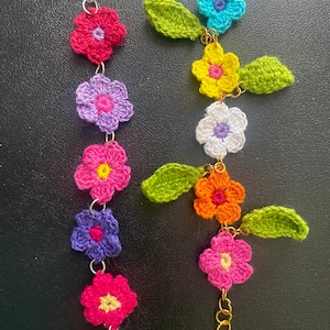 FLORAL BRACELETS! Custom Colors Available!! - Etsy