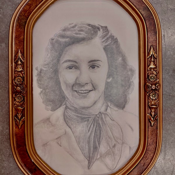 Graphite Portraits - Etsy