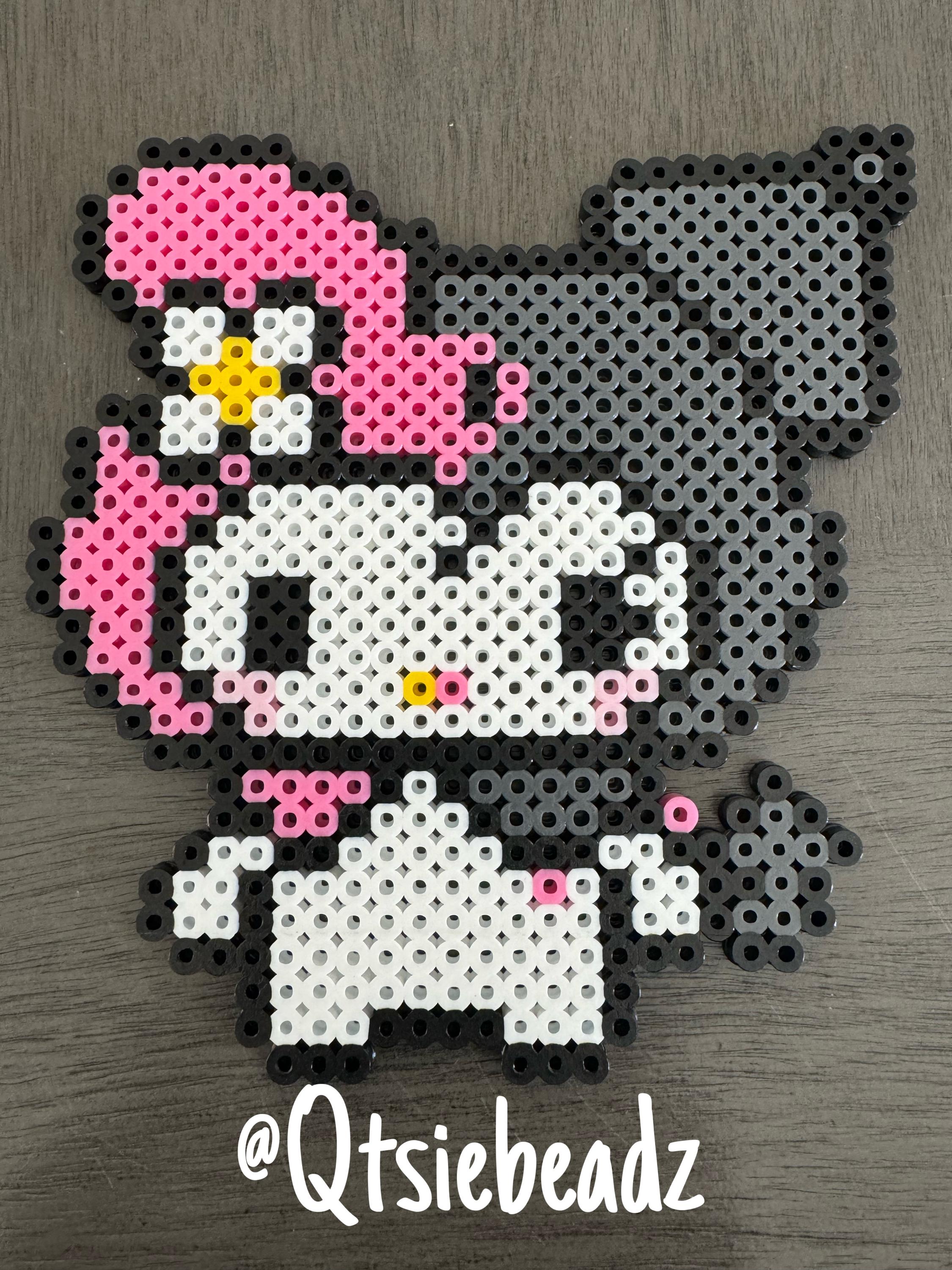 Japanese Anime Inspired Characters Perler Beads for Raves, Music ...