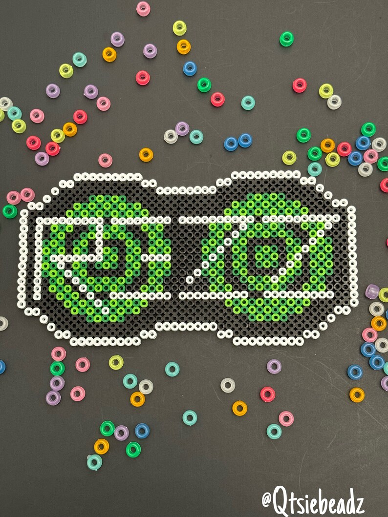 Rezz Inspired Perler Beads for Raves, Music Festivals - Etsy