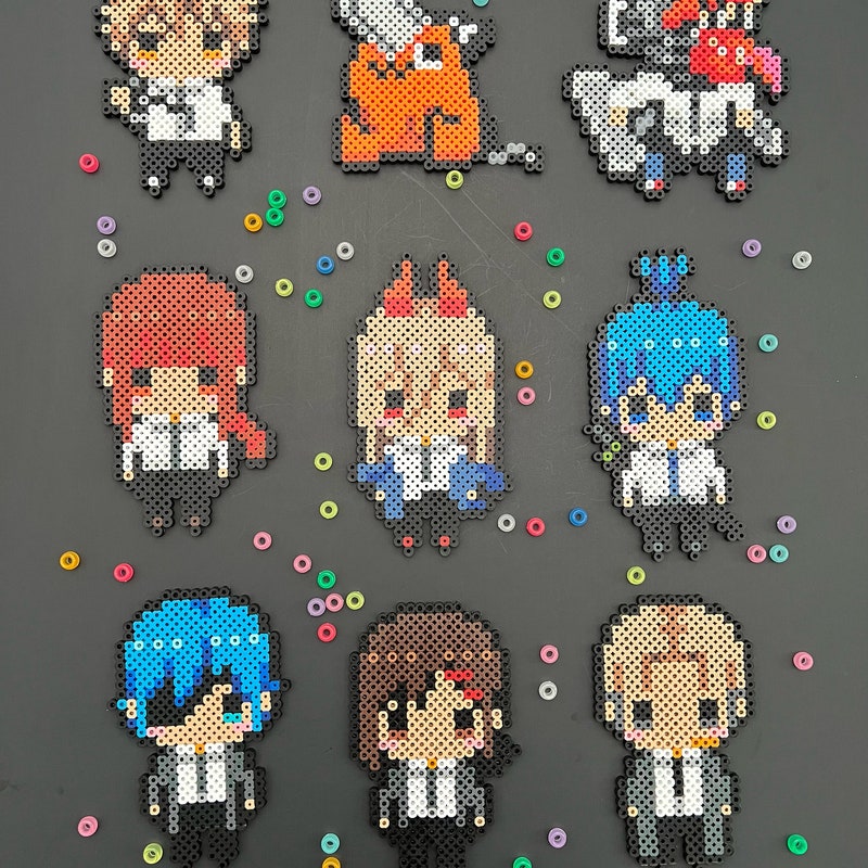 Anime Perler Beads - Etsy