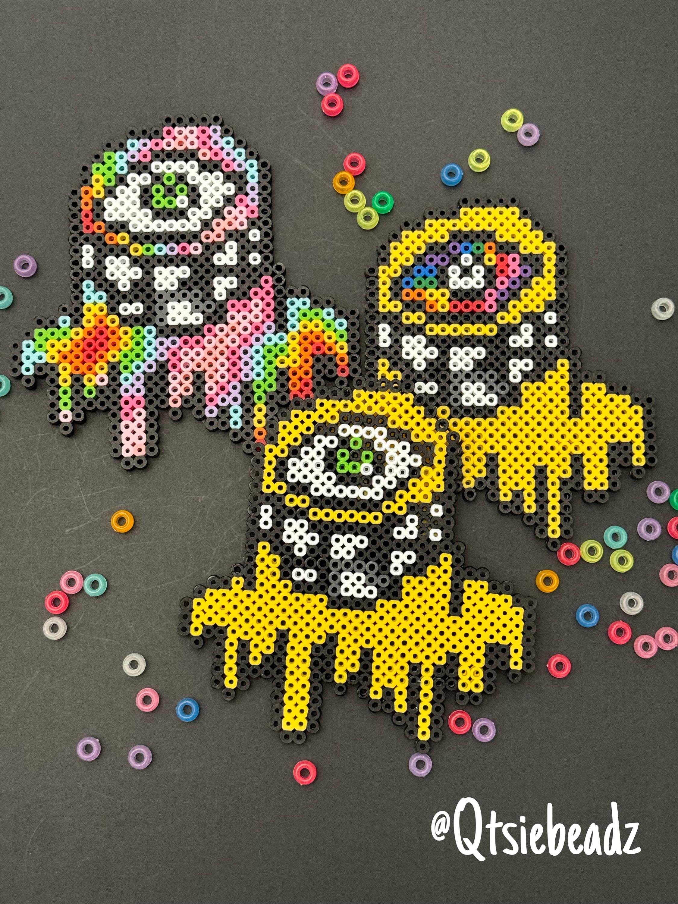 Subtronics Inspired Perler Beads for Raves, Music Festivals - Etsy