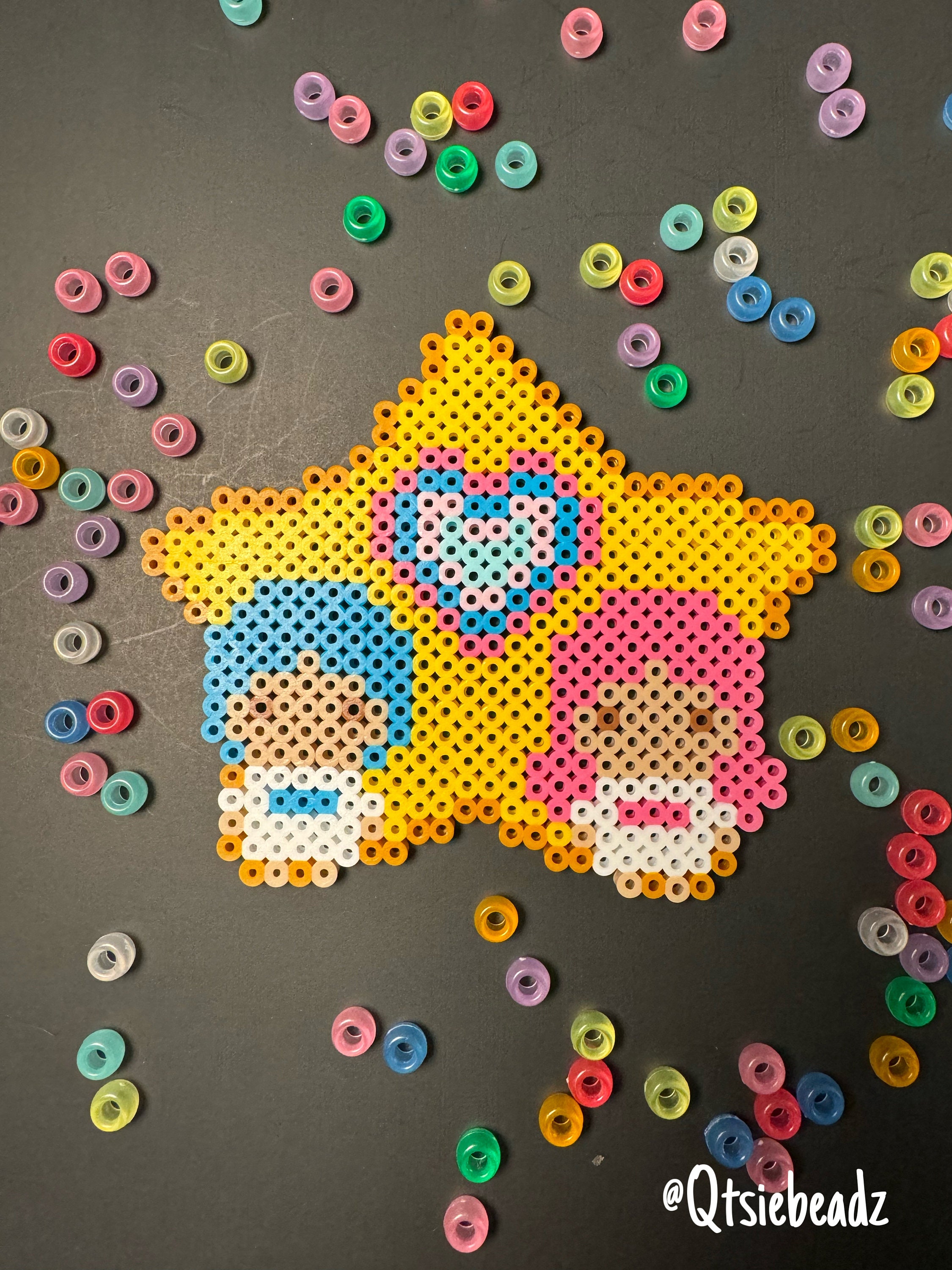 Japanese Anime Inspired Characters Perler Beads for Raves, Music ...