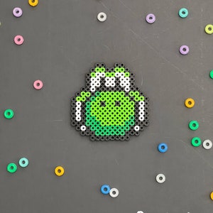 Toad, Toadette, Yoshi Perler Beads for Raves, Music Festivals - Etsy