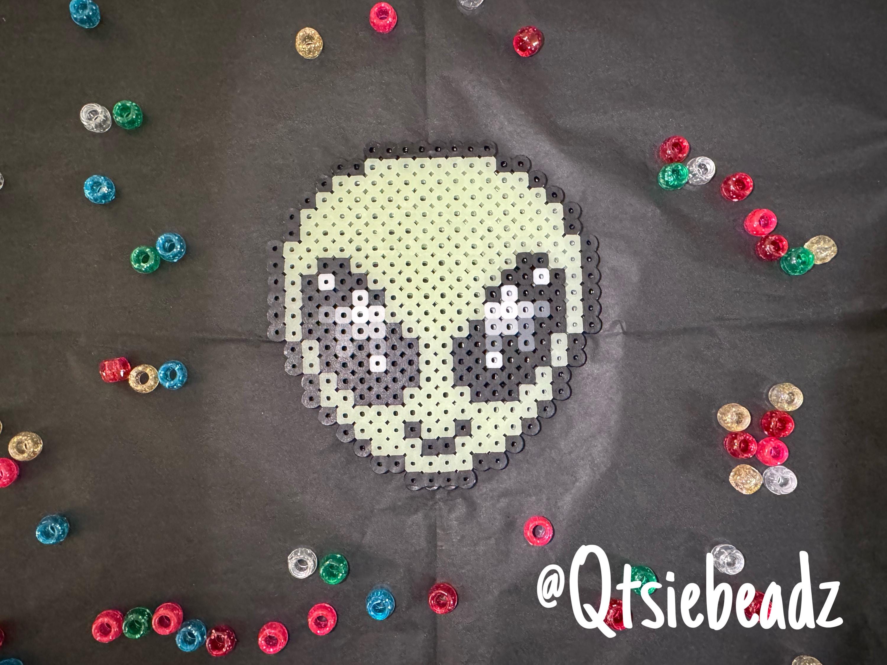 Alien Inspired Kandi Perler for Raves, Music Festivals - Etsy