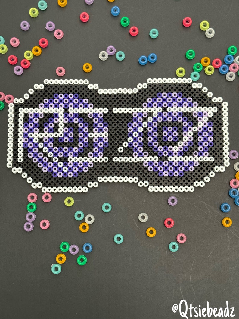 Rezz Inspired Perler Beads for Raves, Music Festivals - Etsy