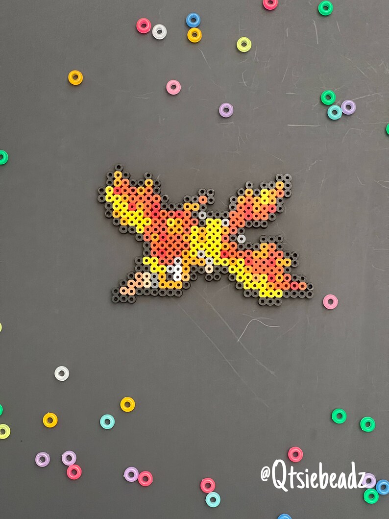 Legendary Characters (articuno | Moltres | Zapdos) Inspired Perler ...