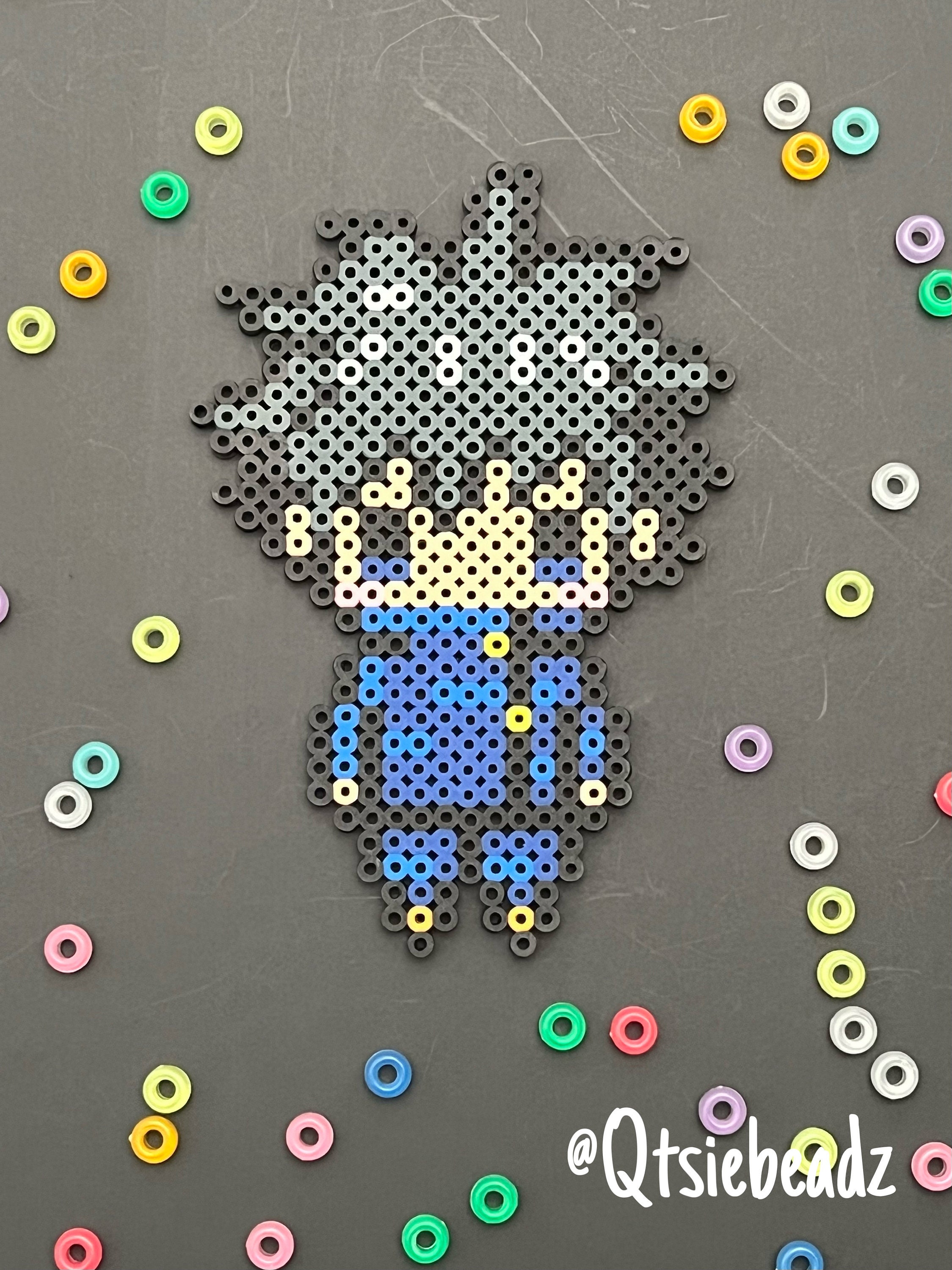 Anime Inspired Characters (goji | Nobara | Yuji) Perler Beads for Raves ...