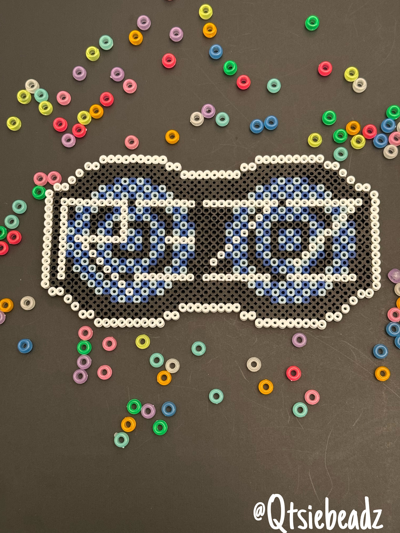 Rezz Inspired Perler Beads for Raves, Music Festivals - Etsy