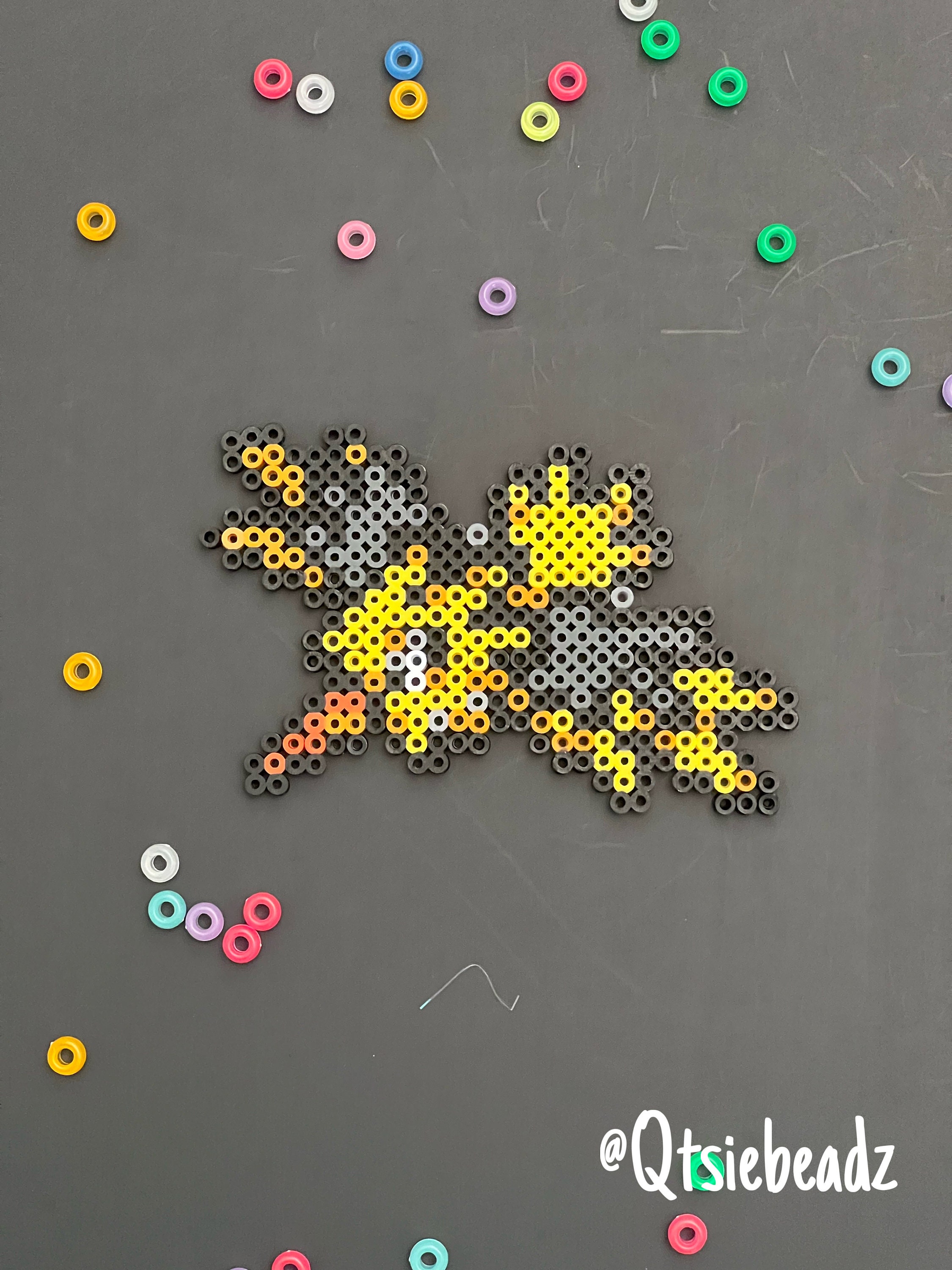 Legendary Characters (articuno | Moltres | Zapdos) Inspired Perler ...