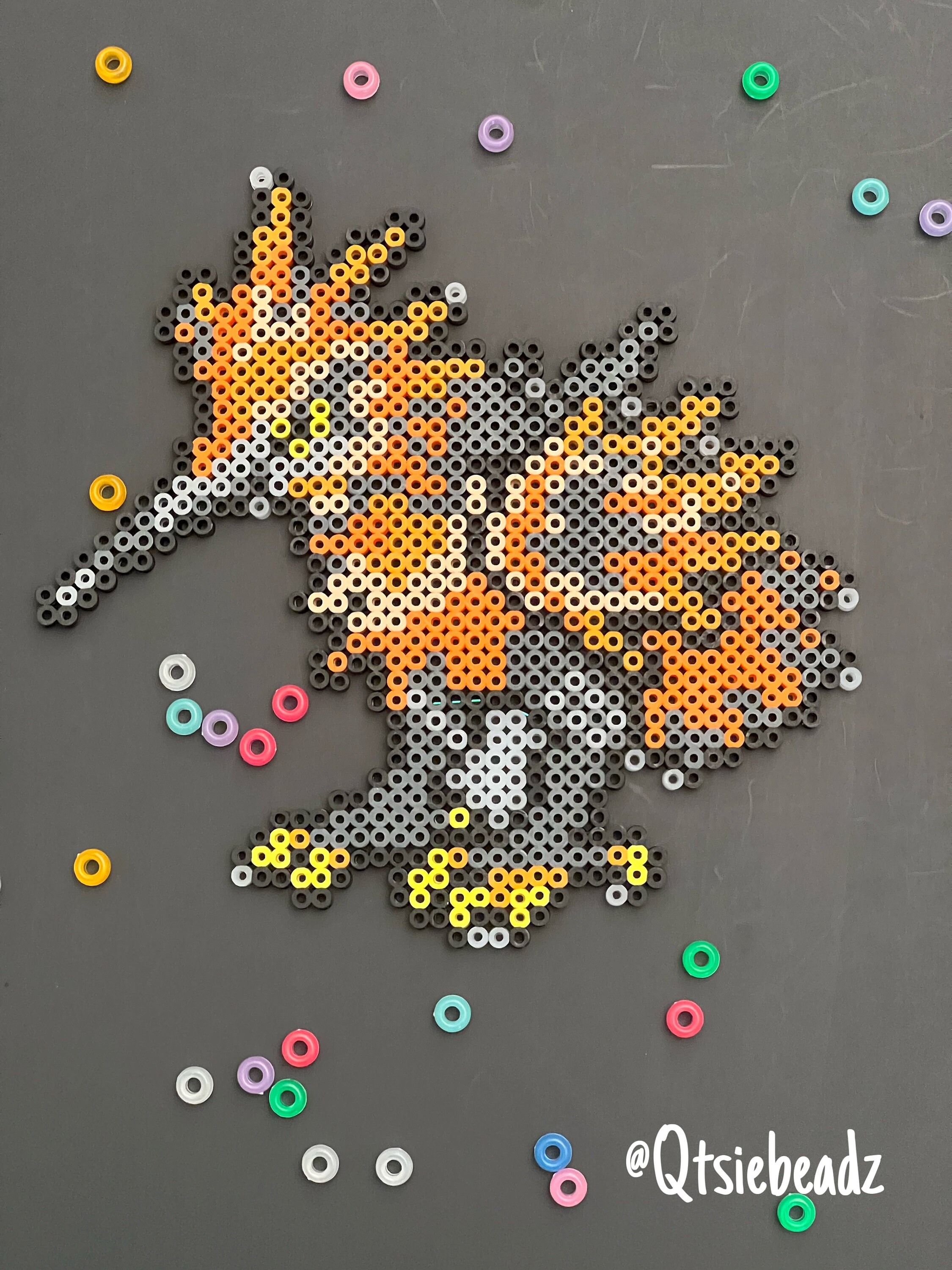 Legendary Characters (articuno | Moltres | Zapdos) Inspired Perler ...