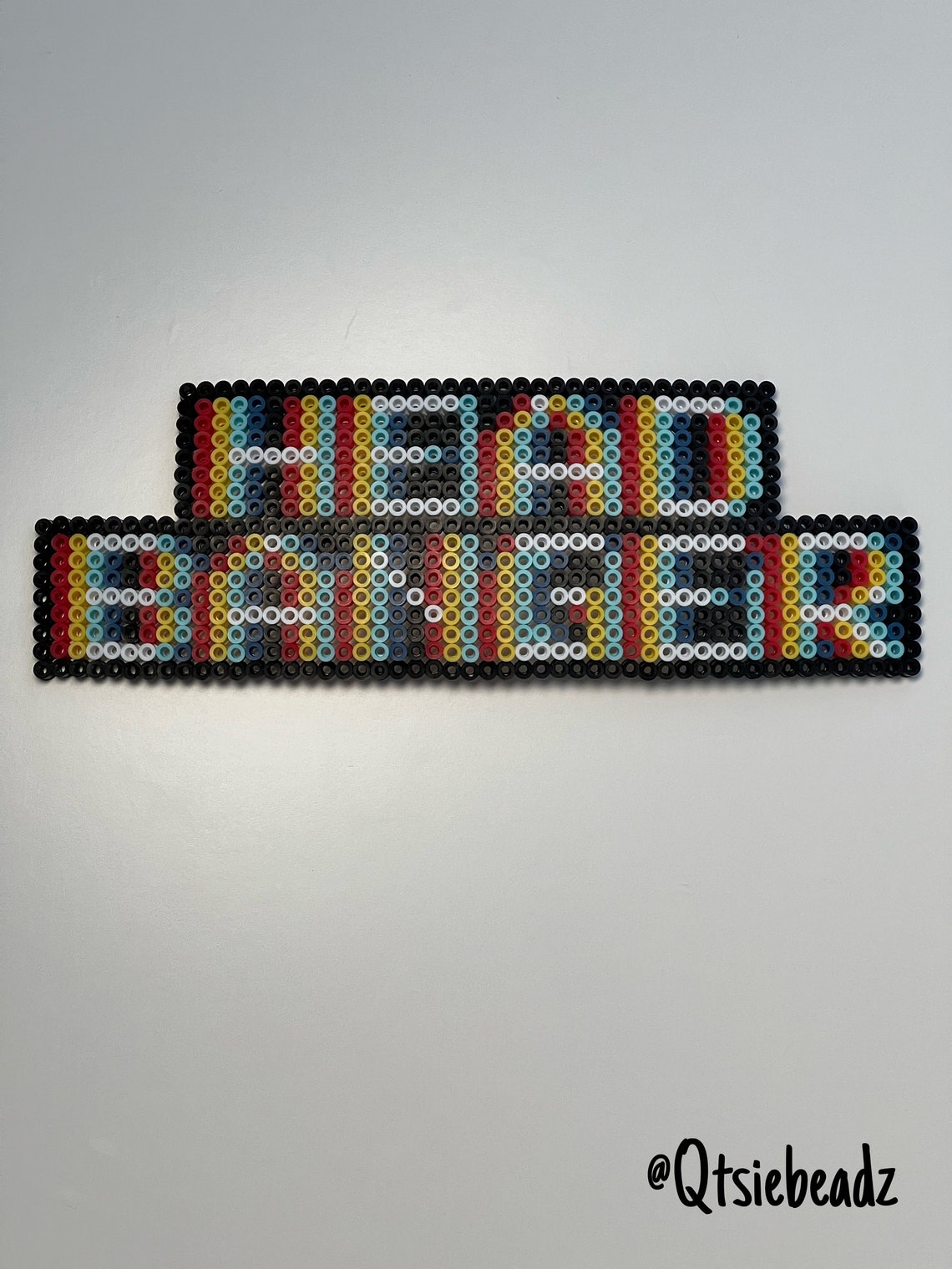 Game Over|get Trippy|headbanger|press Start Glitchy Perler Beads for ...