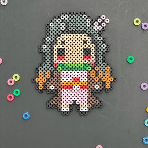 Anime Inspired Characters (inosuke | Nezuko | Tanjiro | Zenitsu) Perler ...