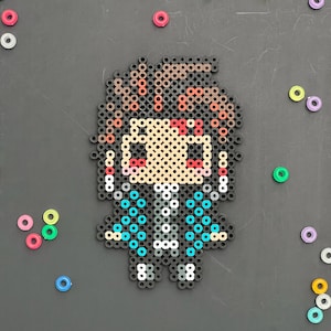 Anime Inspired Characters (inosuke | Nezuko | Tanjiro | Zenitsu) Perler ...