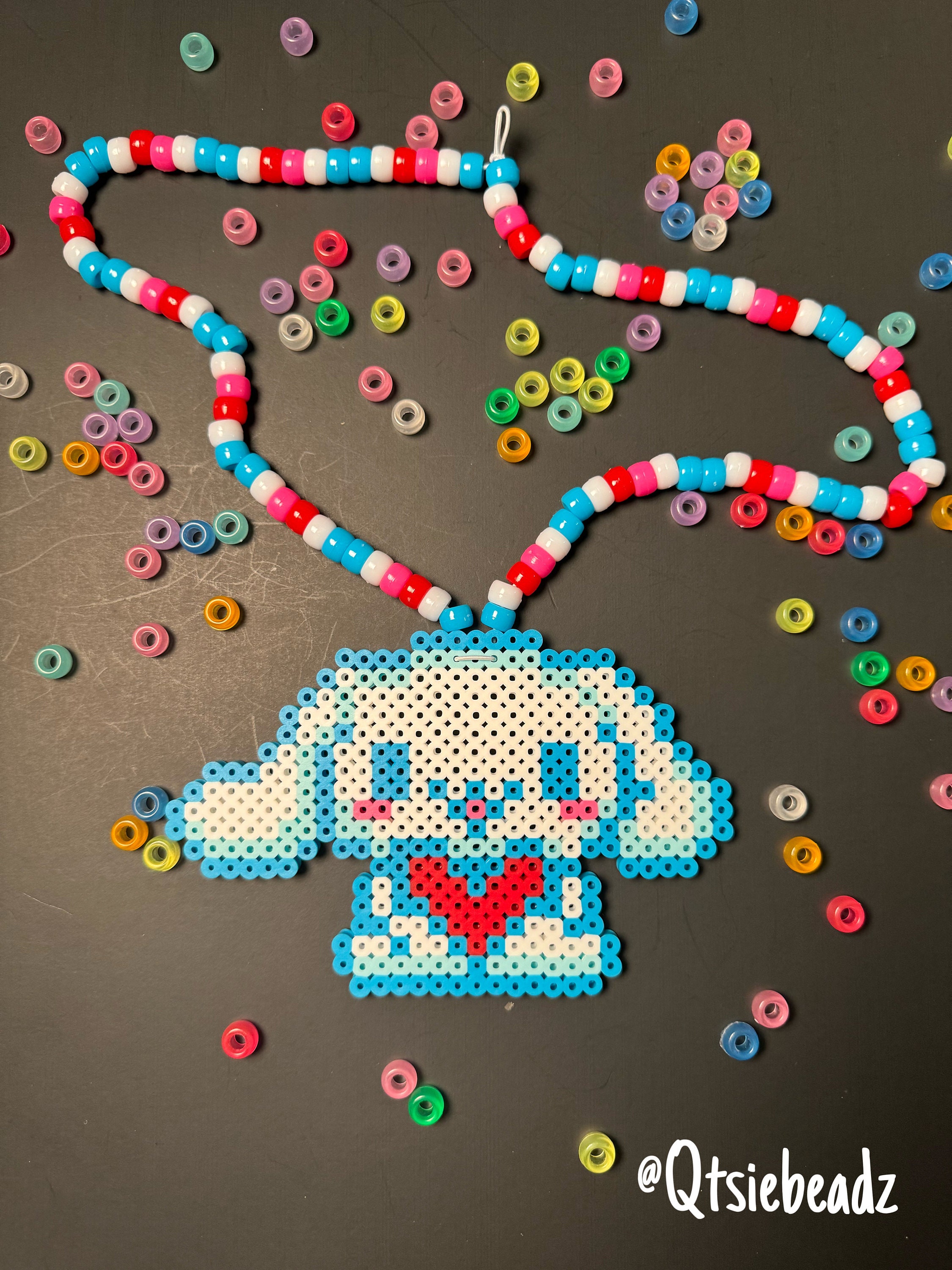Japanese Anime Inspired Characters Perler Beads for Raves, Music ...