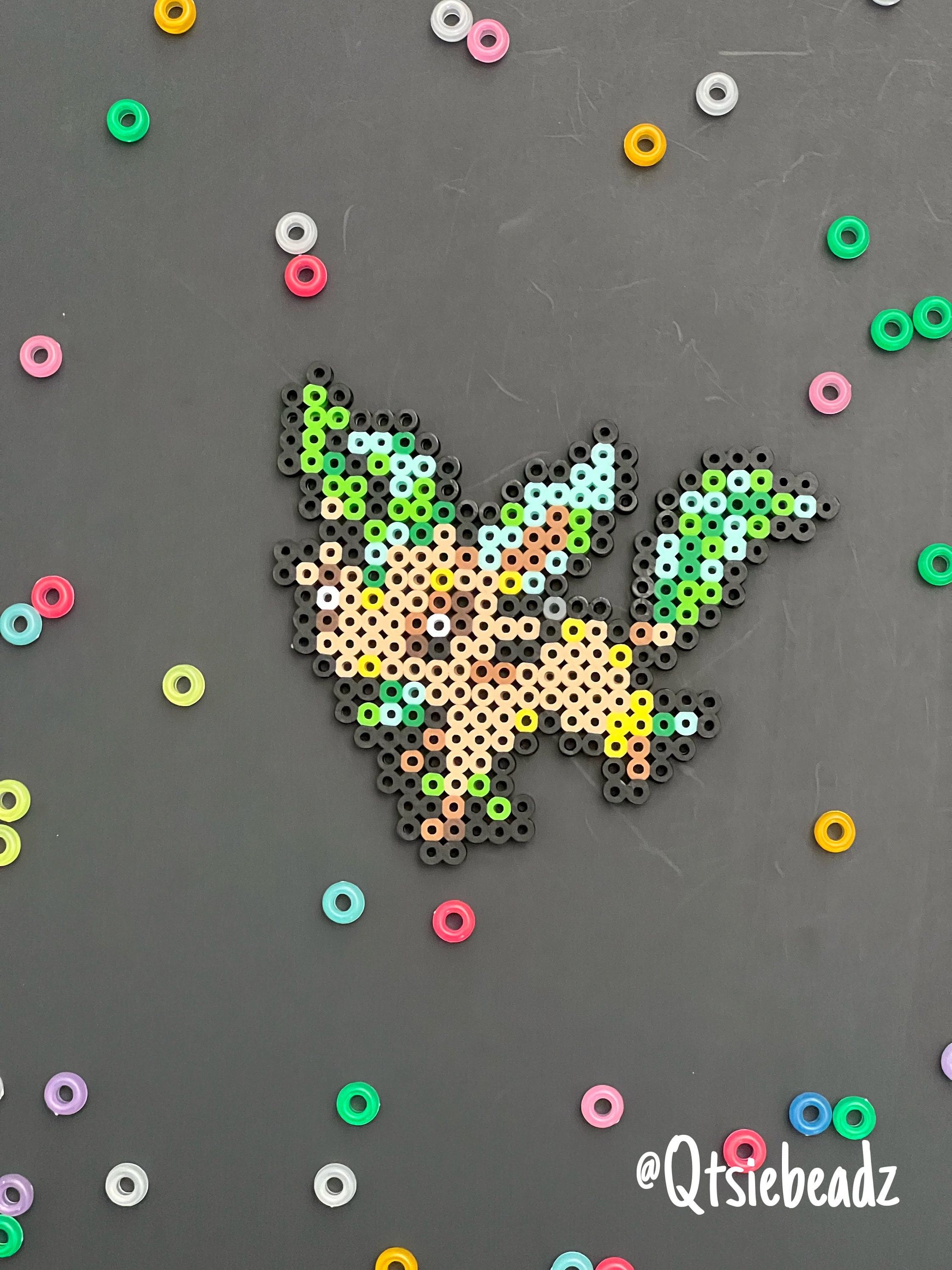 Eeveelution Characters Inspired Perler Beads for Raves, Music Festivals ...