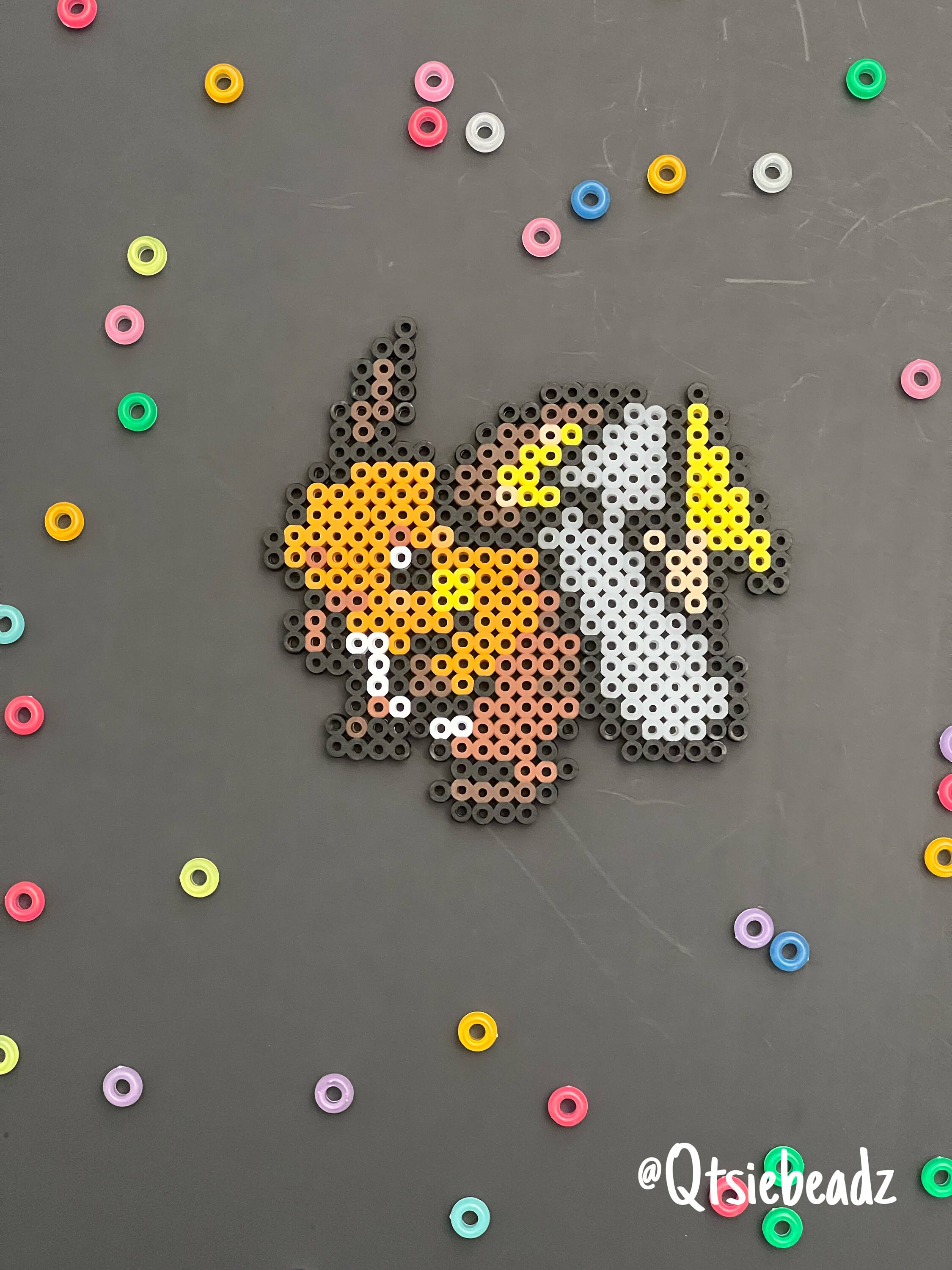 Blastoise|charizard|kyogre|lugia|mewtwo|raichu|venusaur Inspired Perler ...