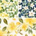 Jasmine Digital Paper, Watercolour Floral Seamless Pattern, Printable ...