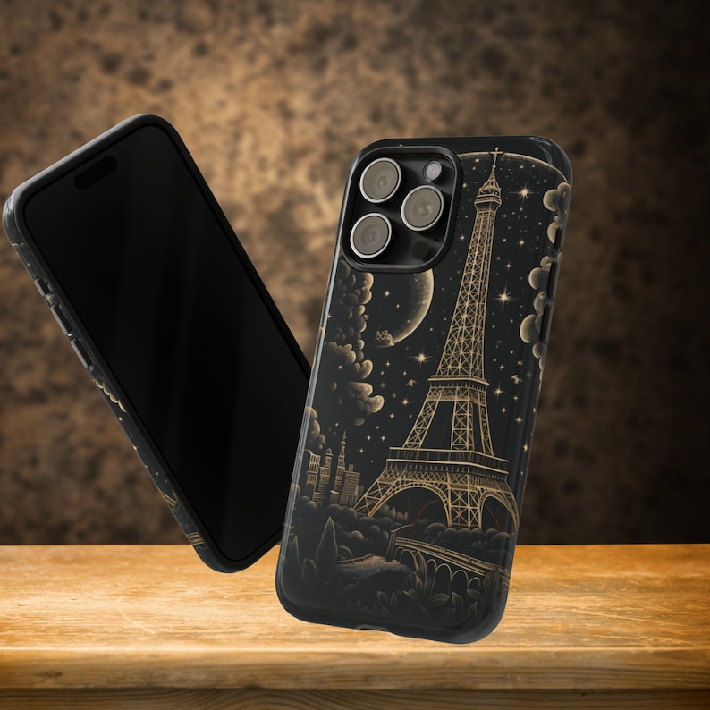 Dark Academia Eiffel Tower iPhone 15 Pro Max Case, Cool Samsung S20 FE ...