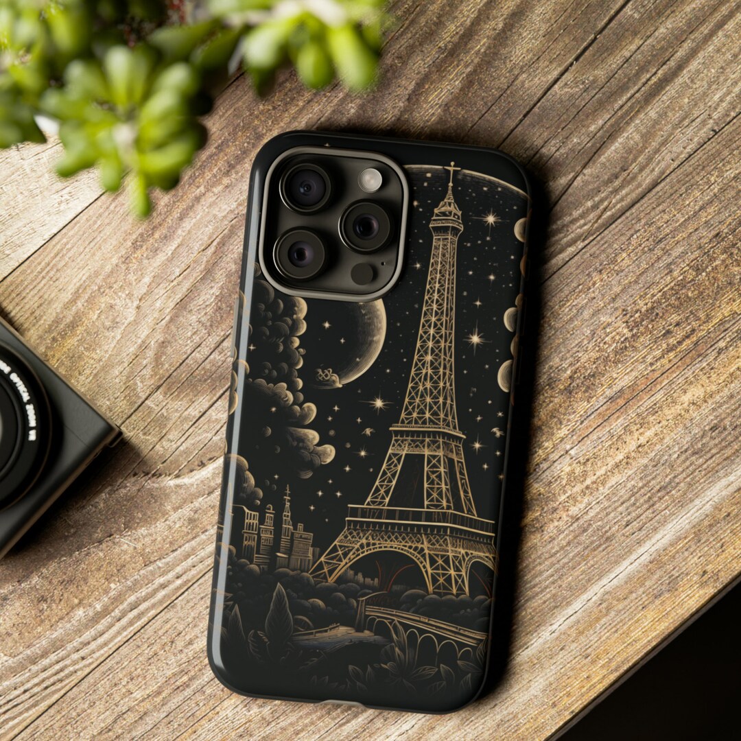 Dark Academia Eiffel Tower iPhone 15 Pro Max Case, Cool Samsung S20 FE ...