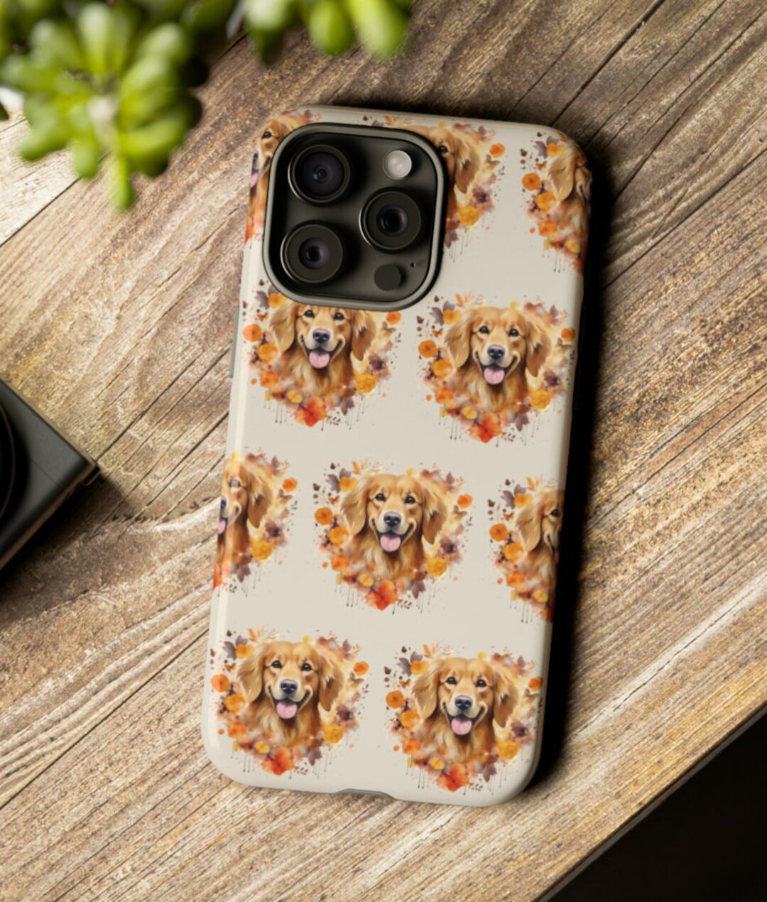 Golden Retriever Dog Cell Phone Cases, Pet iPhone 16 Plus 15 Pro Max ...
