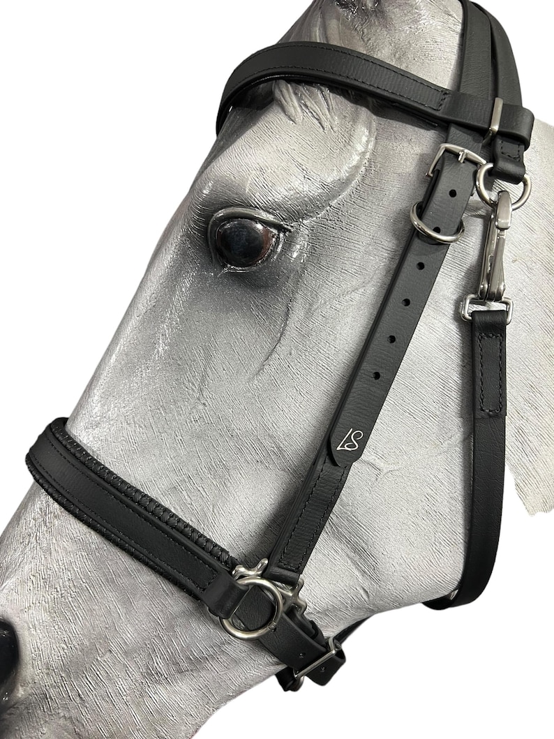 Side Pull Bitless Bridle - Black - Etsy