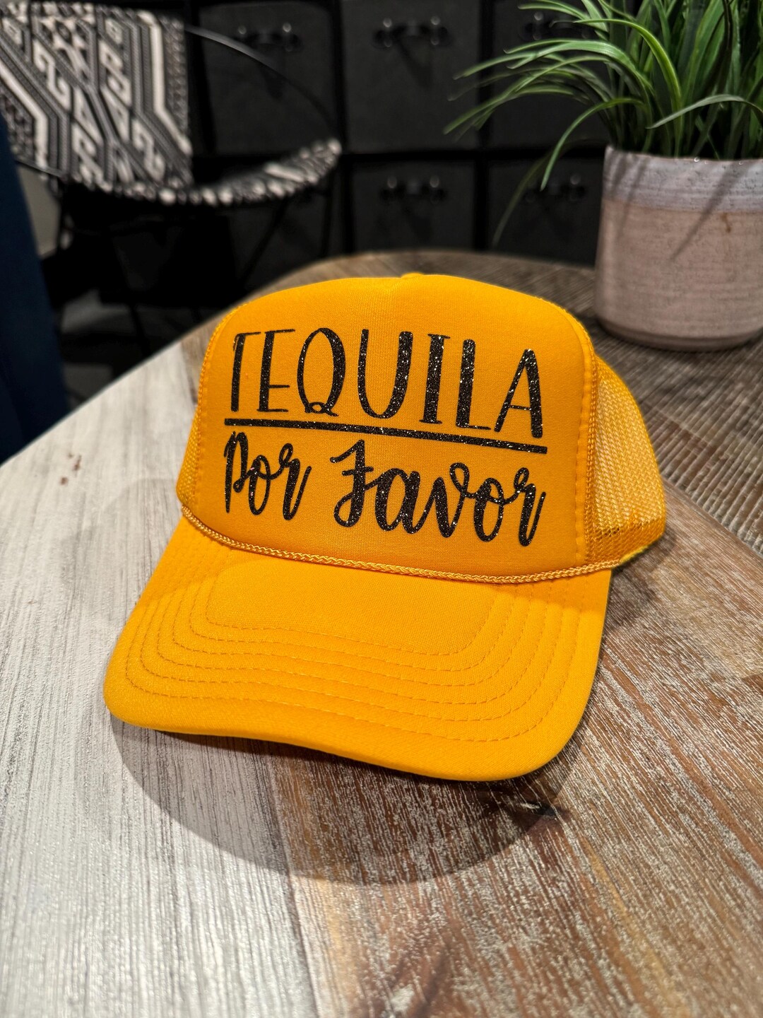 Tequila Por Favor Trucker Hat - Etsy