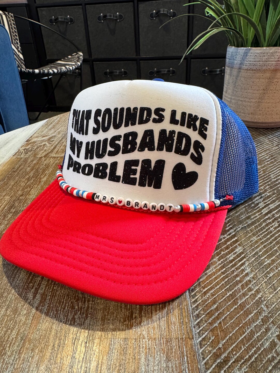 That Sounds Like My Husbands Problem Trucker Hat - Etsy