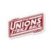 The Unions Strike Back Pro-union Pro-worker Pro-labor Die-cut Sticker ...