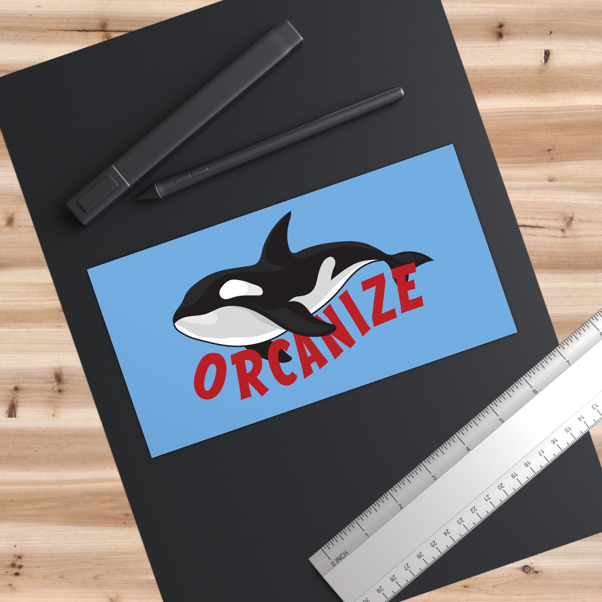 Gladis, Orca Uprising, Orca Army, Revolt, Sink the Rich, Bumper Sticker ...