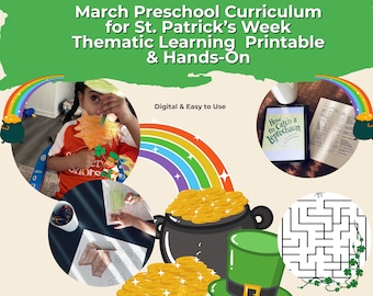 St. Patrick's Day! Preschool Learning Activities, Preschool Lesson Plan ...