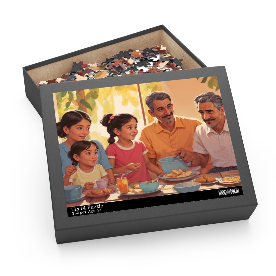 Father's Day Puzzle Create Happiness With Your Children: Unique Fun for ...
