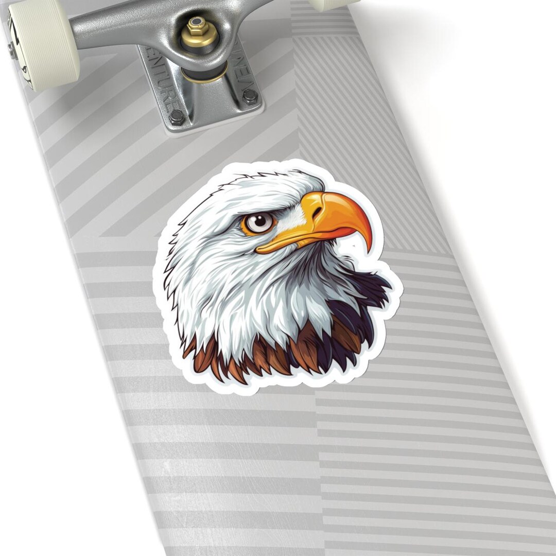 Bald Eagle Sticker: Patriotic Wildlife Decal - Etsy