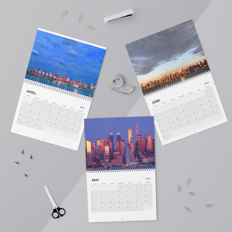 NYC From My Window Calendar 2024 - Etsy